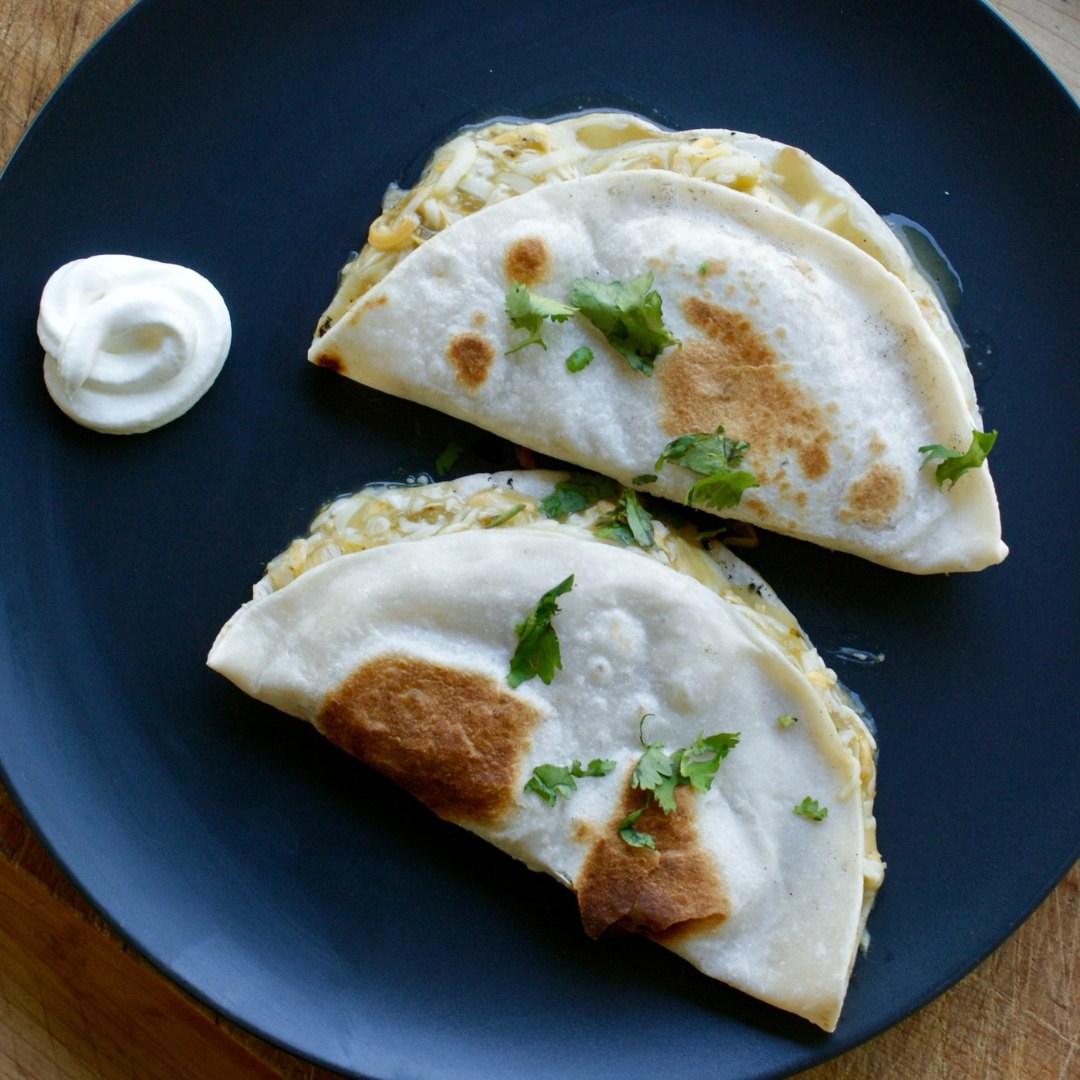 Tomatillo & Cheese Quesadillas - Simple Recipe – Cookwell & Company